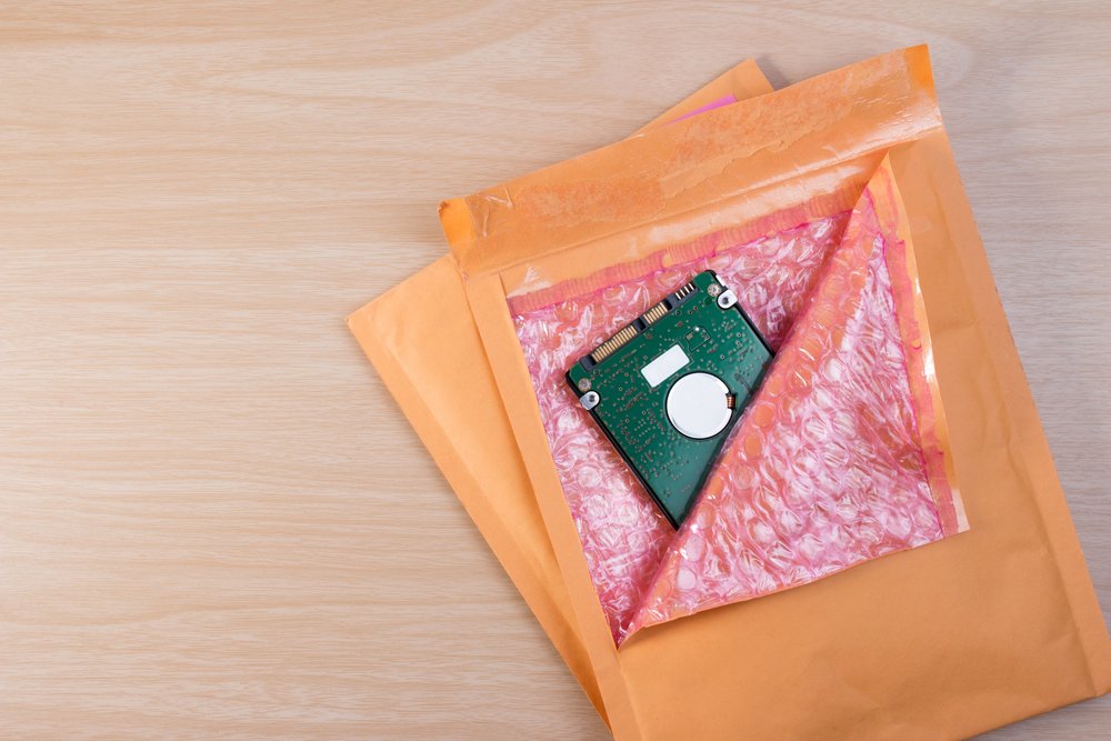 Recycled poly mailers